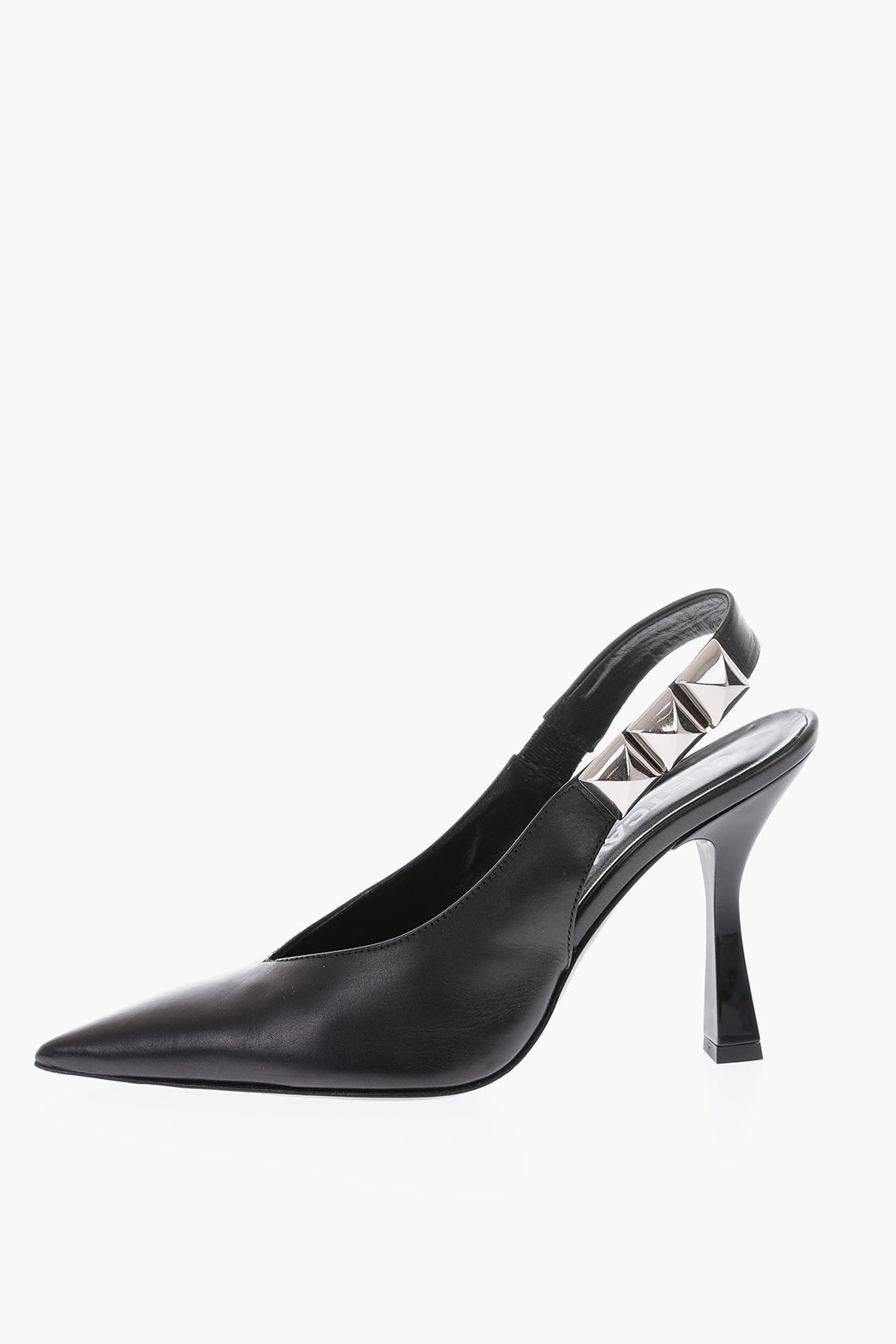 Just Cavalli 10cm leather Spool Heel Slingback pumps women - Glamood Outlet