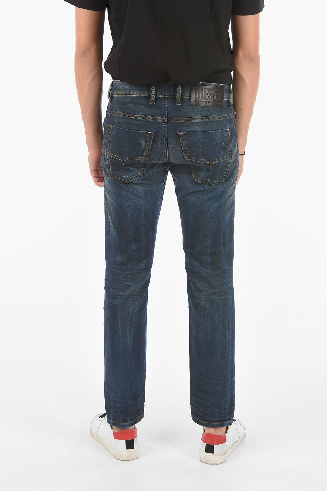 Diesel 17cm tapered fit KROOLEY JOGG Jogg Jeans L.32 men - Glamood Outlet