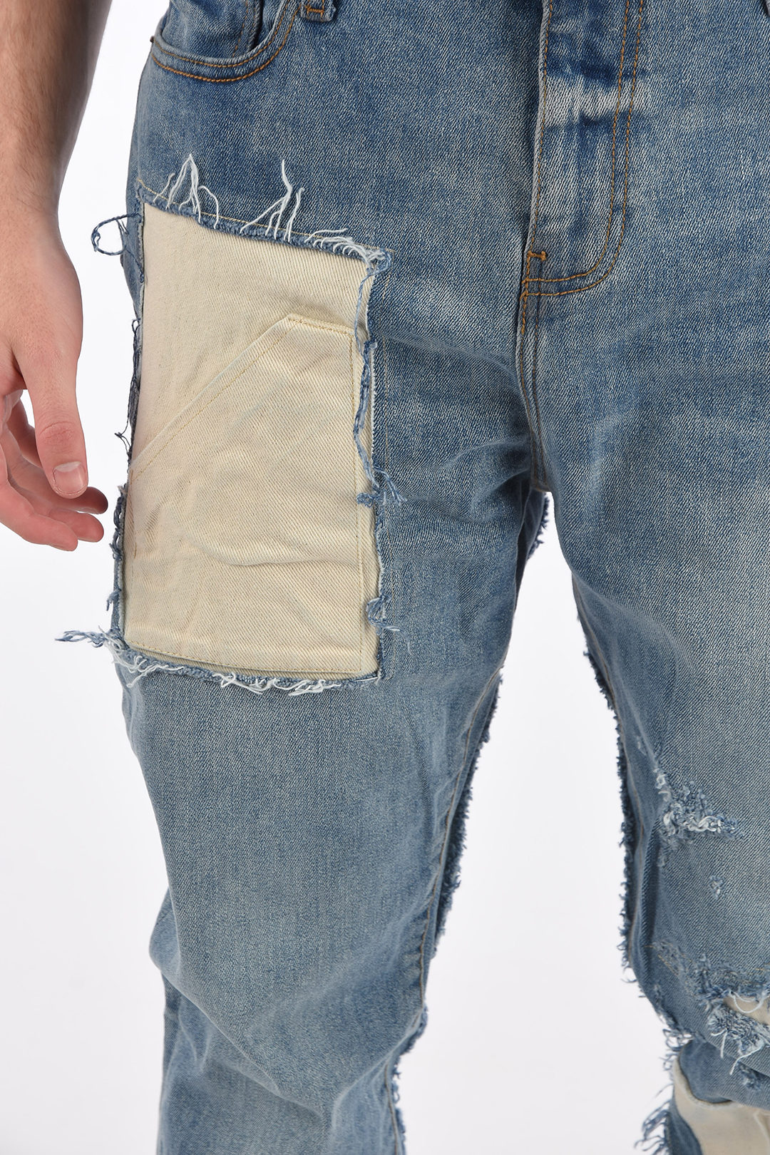 Val Kristopher 17cm vintage effect jeans L.32 men - Glamood Outlet