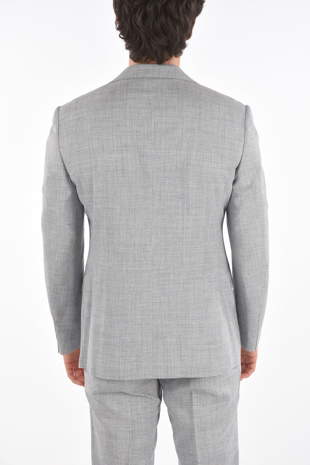 Corneliani 2 Button Half-lined Suit with Flap Pockets men - Glamood Outlet