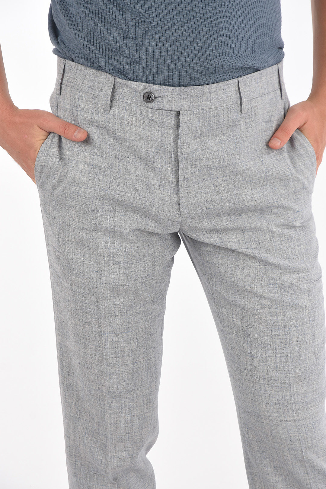 Corneliani 2 Button Half-lined Suit with Flap Pockets men - Glamood Outlet