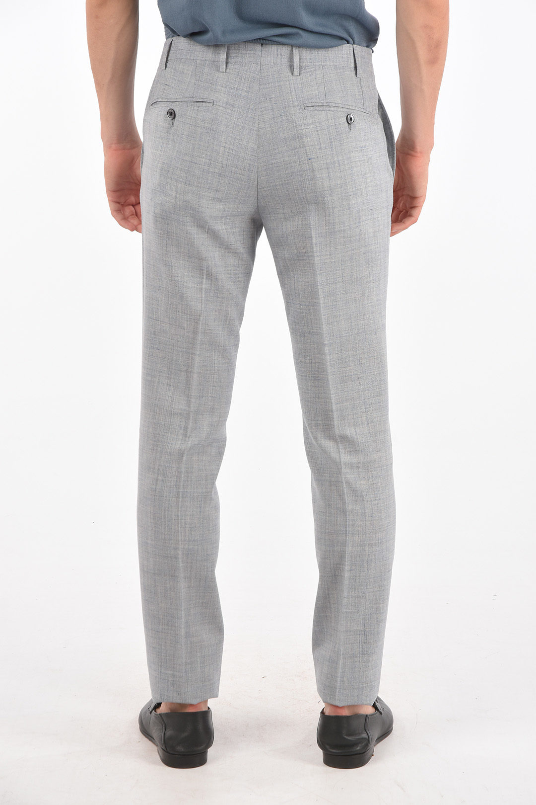 Corneliani 2 Button Half-lined Suit with Flap Pockets men - Glamood Outlet