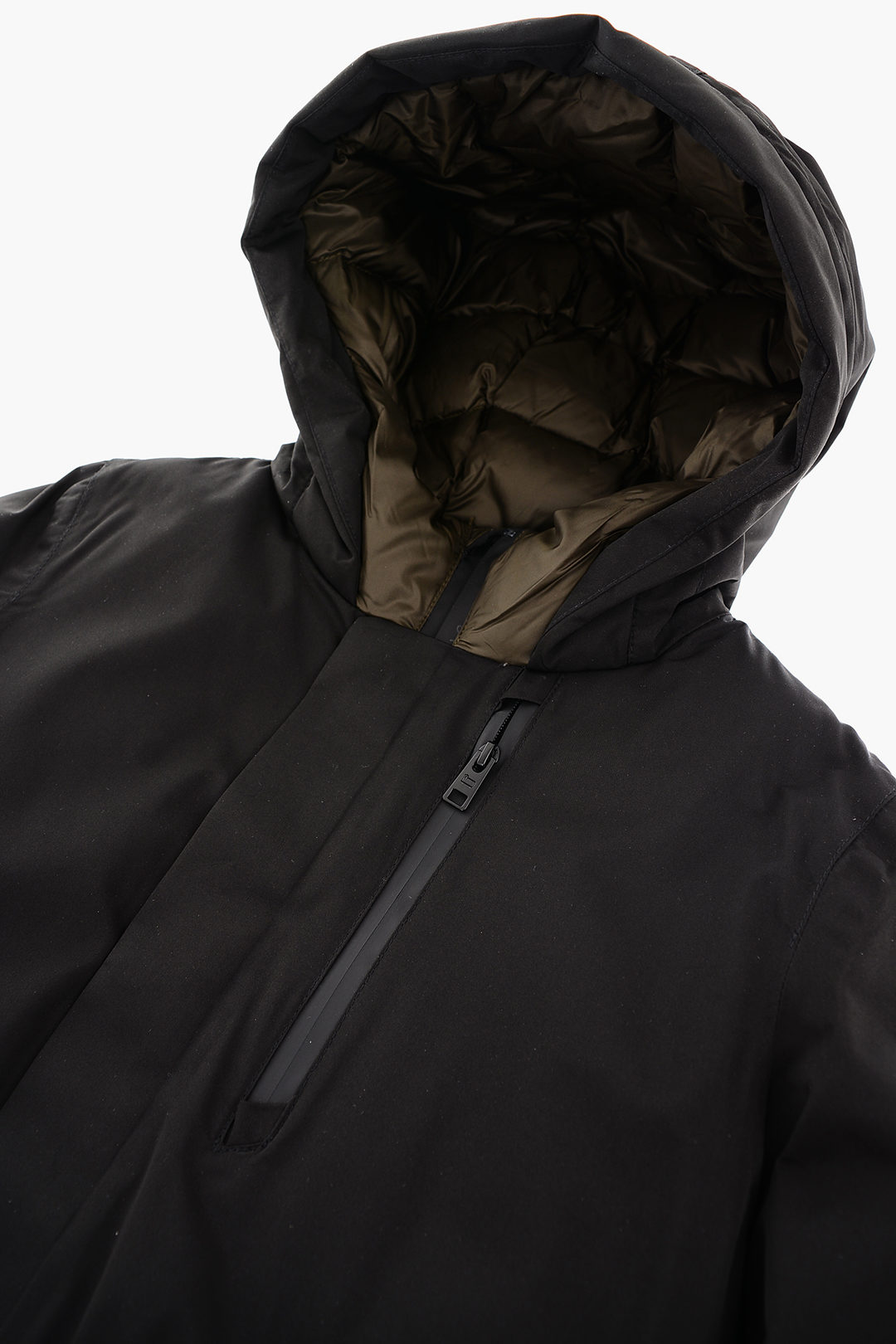 Woolrich Kids 2 Pockets Down Jacket with Breast Pocket and Hidden ...