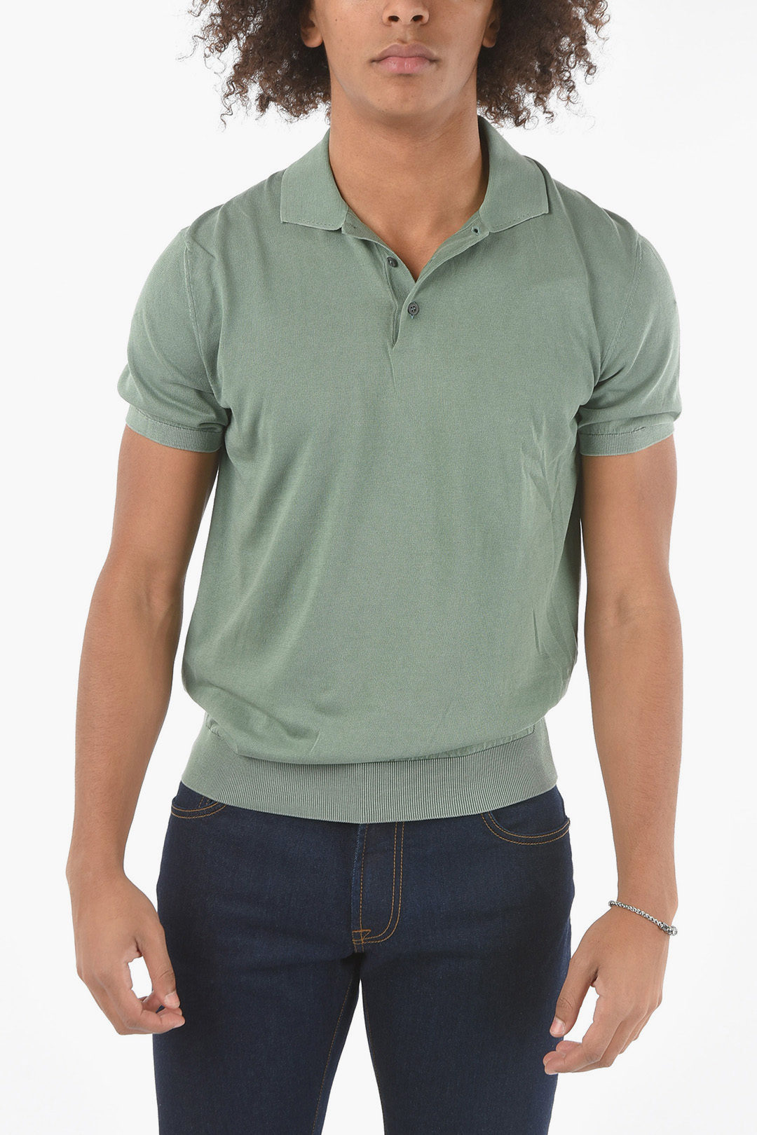 Corneliani 3 Button COMPACT Cotton Polo men - Glamood Outlet
