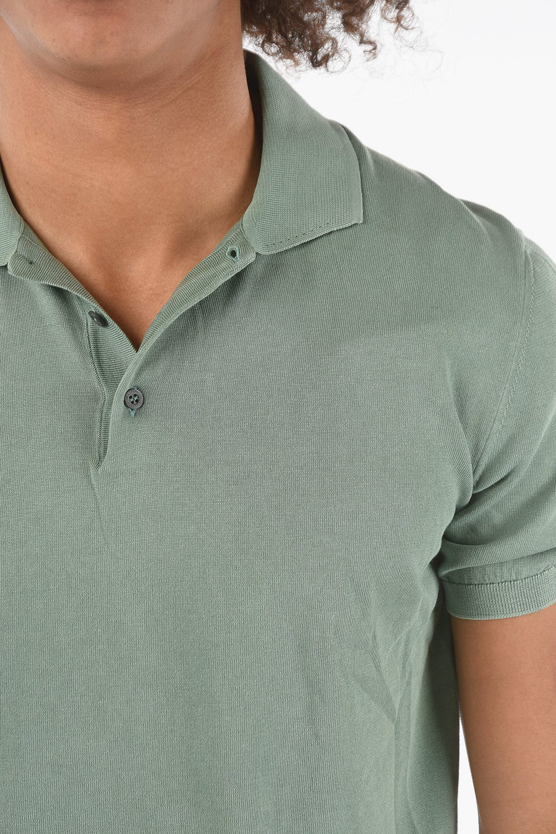 Corneliani 3 Button COMPACT Cotton Polo men - Glamood Outlet