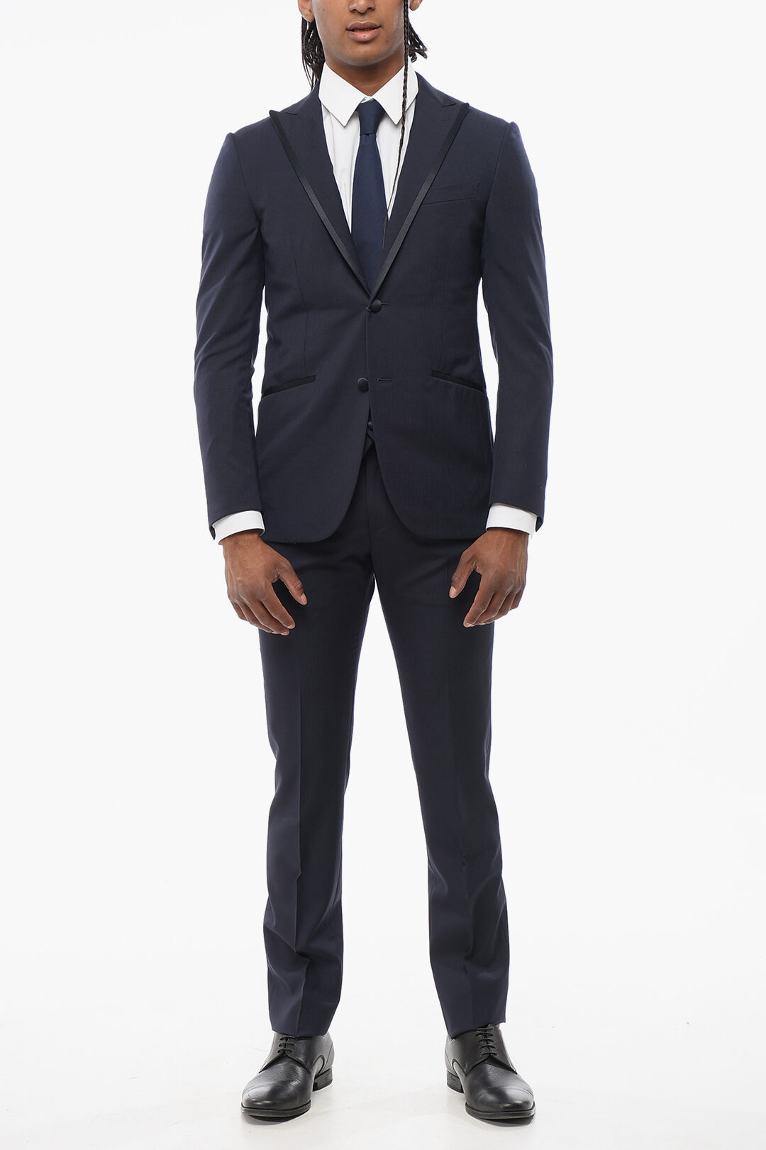 Corneliani 3-Piece CERIMONIA ACADEMY Suit with Satin Details men ...
