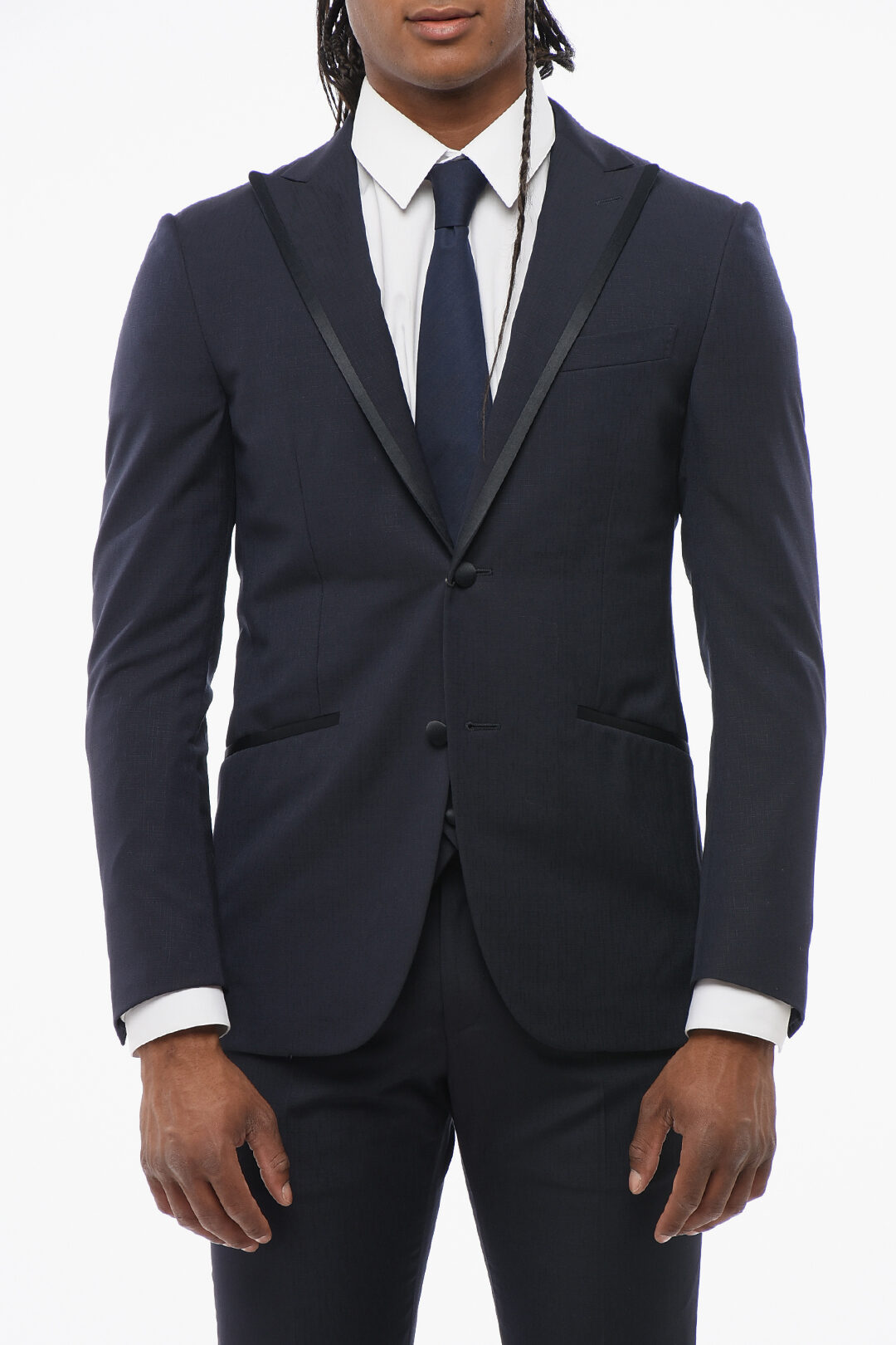 Corneliani 3-Piece CERIMONIA ACADEMY Suit with Satin Details men ...