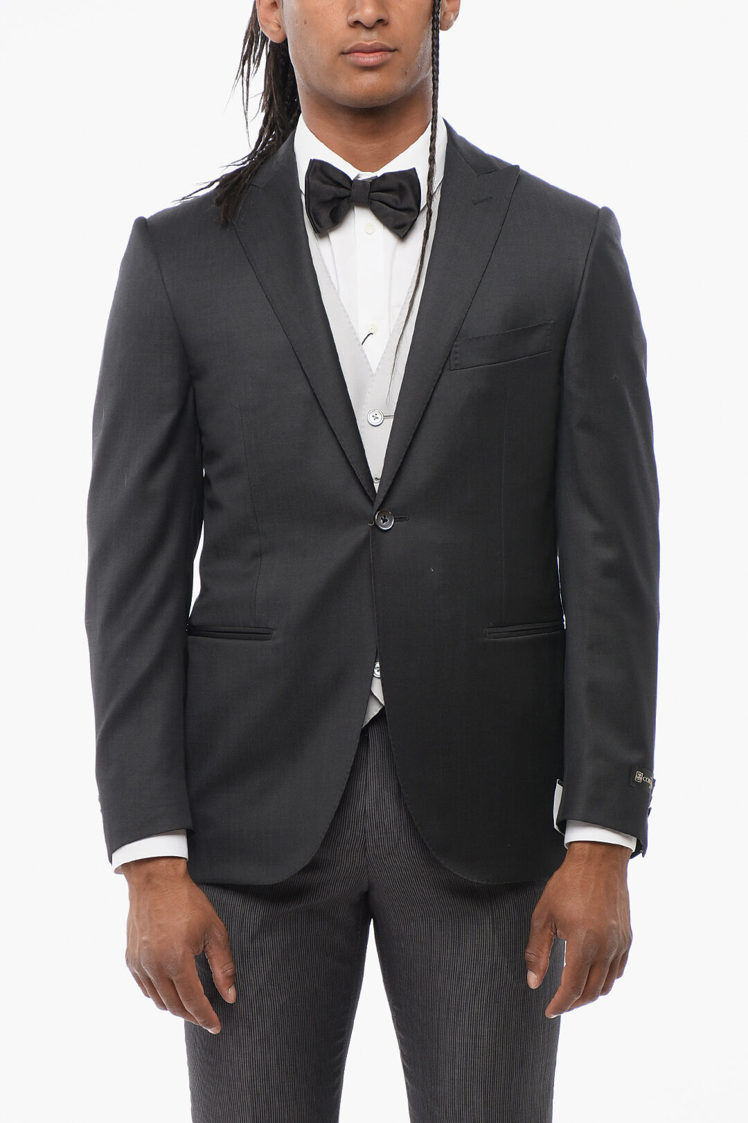 Corneliani 3-Piece CERIMONIA LEADER Suit with Pinstriped Pants men ...