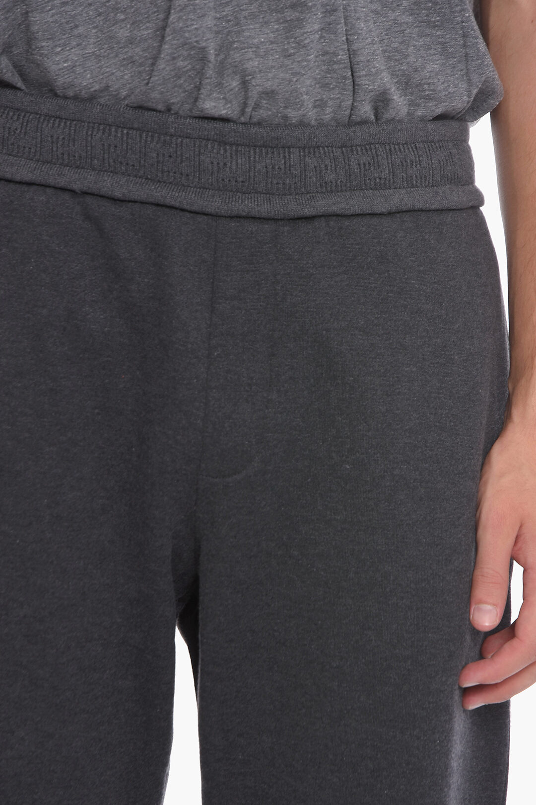 Versace 3 Pocket Cotton Blend Sweatpants with Cuffs men - Glamood Outlet