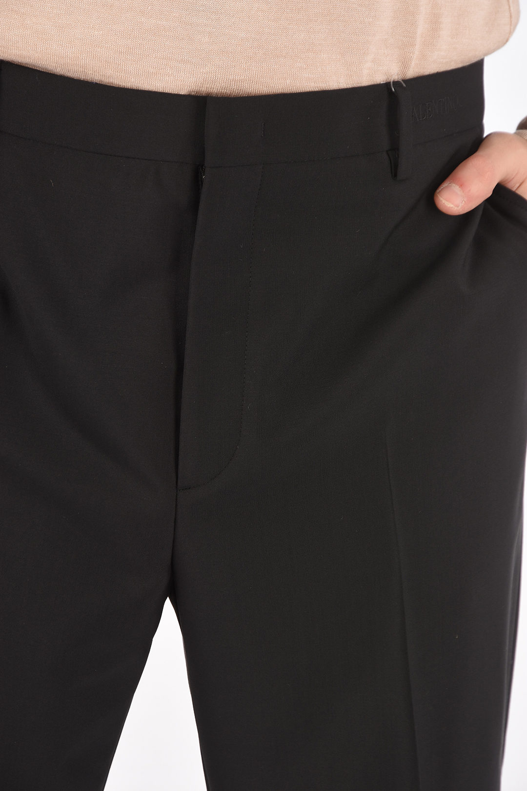 Valentino 4 Pocket Hidden Fastening Pants men - Glamood Outlet