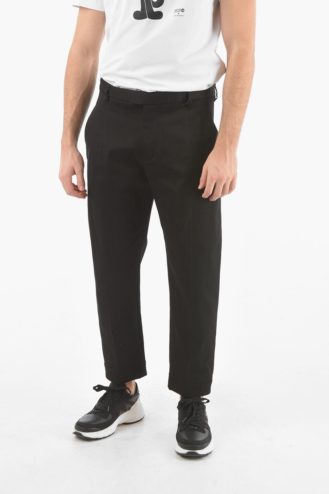Neil Barrett 4 Pocket LOW RISE LOOSE AERODYNAMIC Pants men - Glamood Outlet