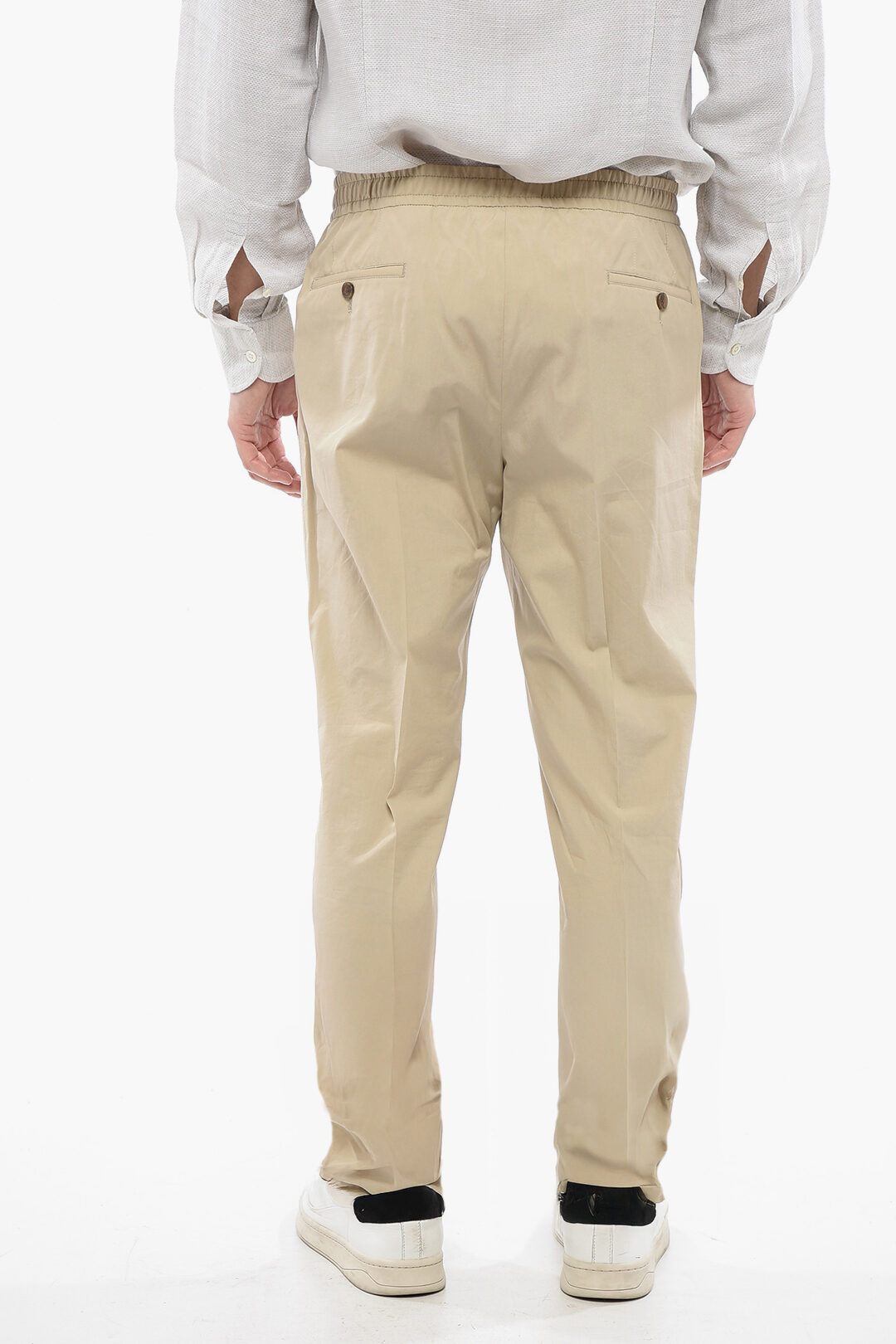 Corneliani ACADEMY Chino Pants with Drawstring men - Glamood Outlet