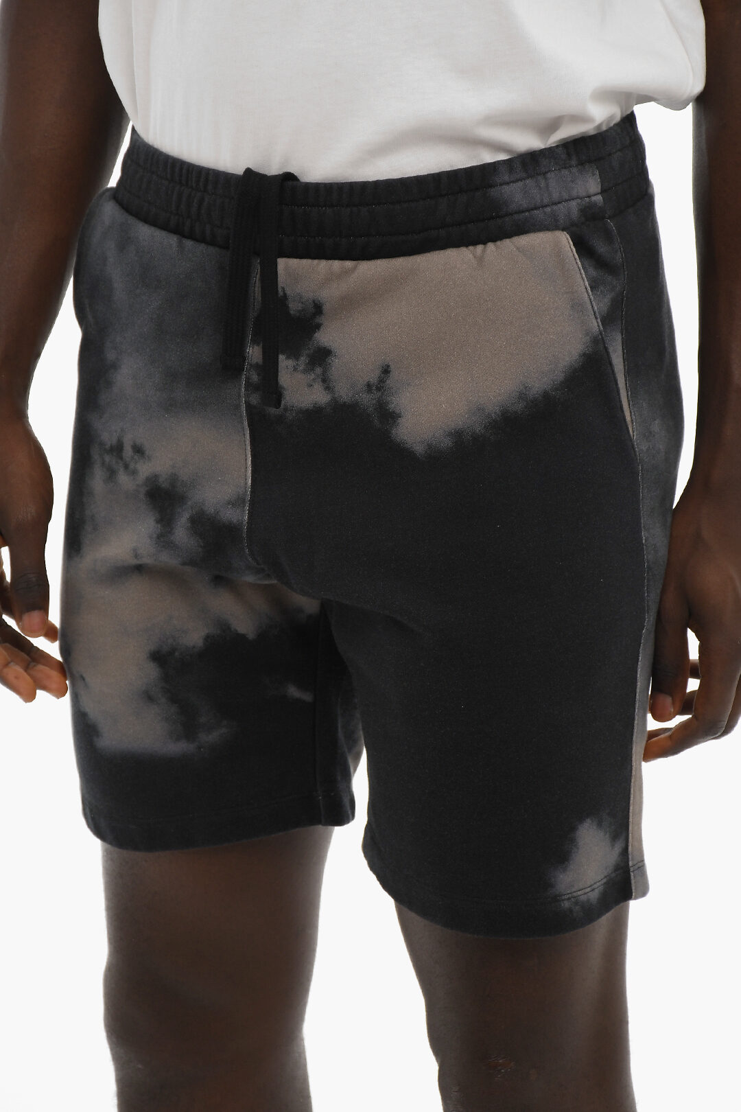 Paul Smith Acid Wash Effect CLOUD Shorts with 3 Pockets men - Glamood ...