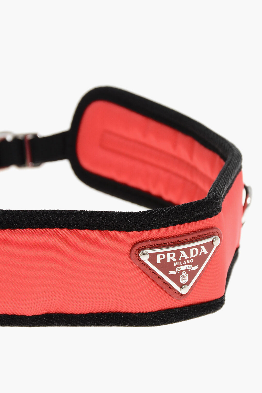 Prada Adjustable Nylon Dog Collar unisex men women - Glamood Outlet