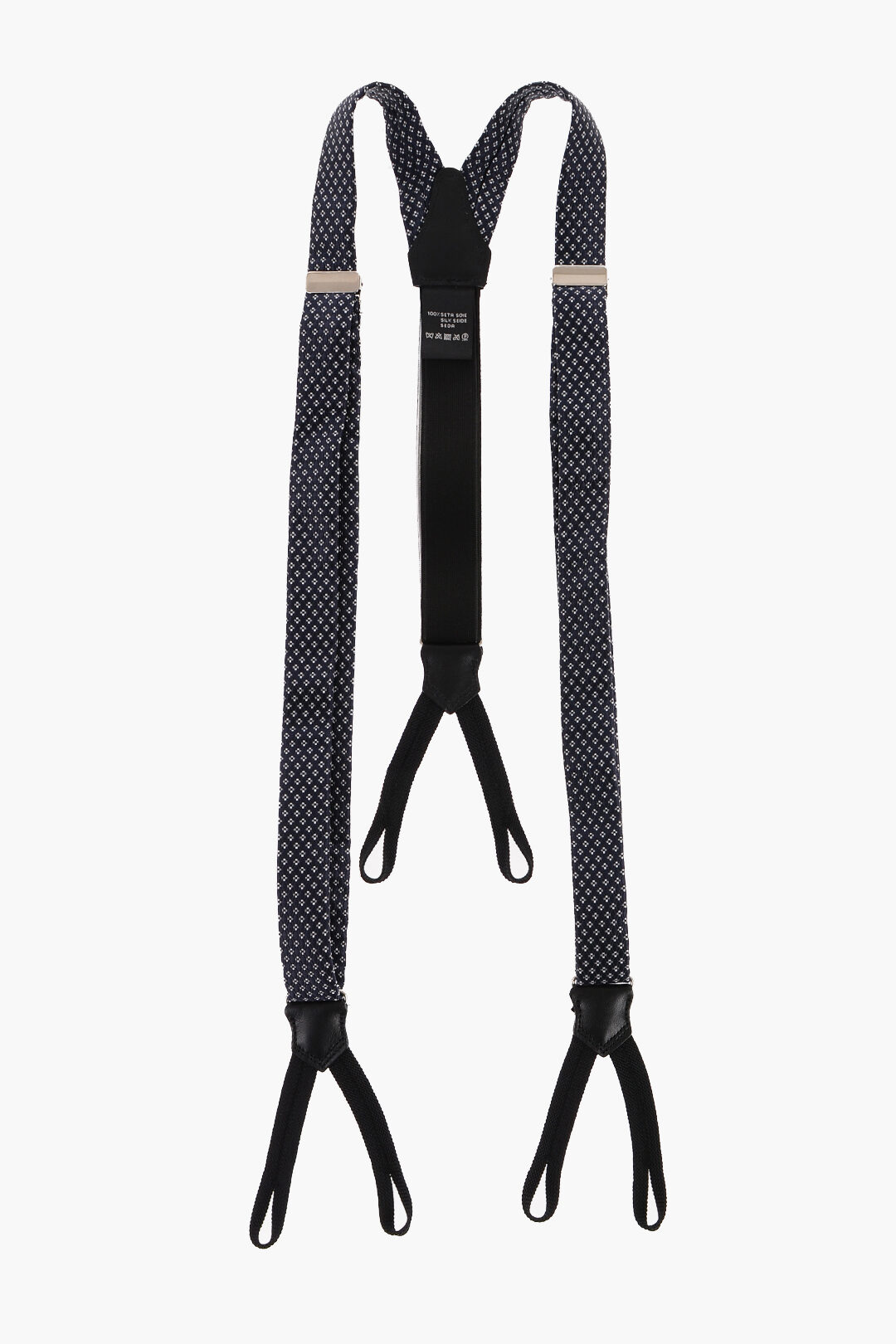 Ermenegildo Zegna Adjustable Silk Suspenders men - Glamood Outlet