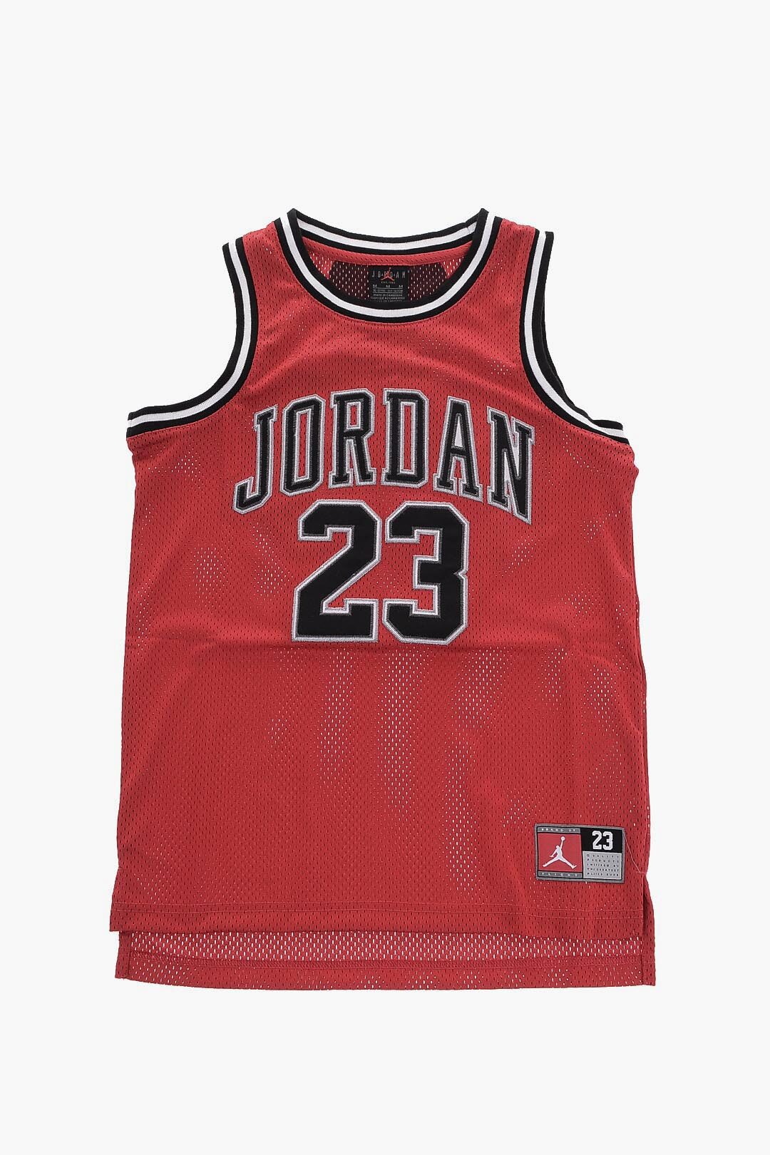 Nike KIDS AIR JORDAN Mesh 23 Tank Top with Maxi Embroidery boys ...