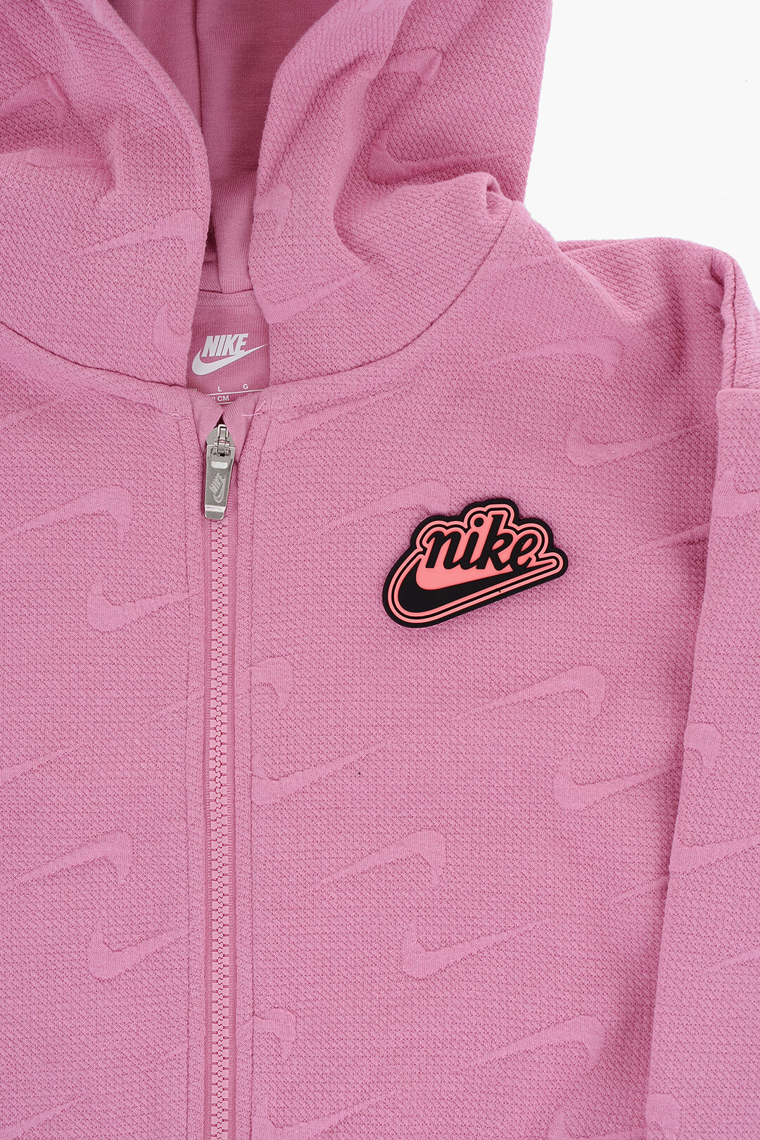 Nike KIDS All-Over Logo IMPRESSIONS Hoodie 여자 아동 - Glamood Outlet