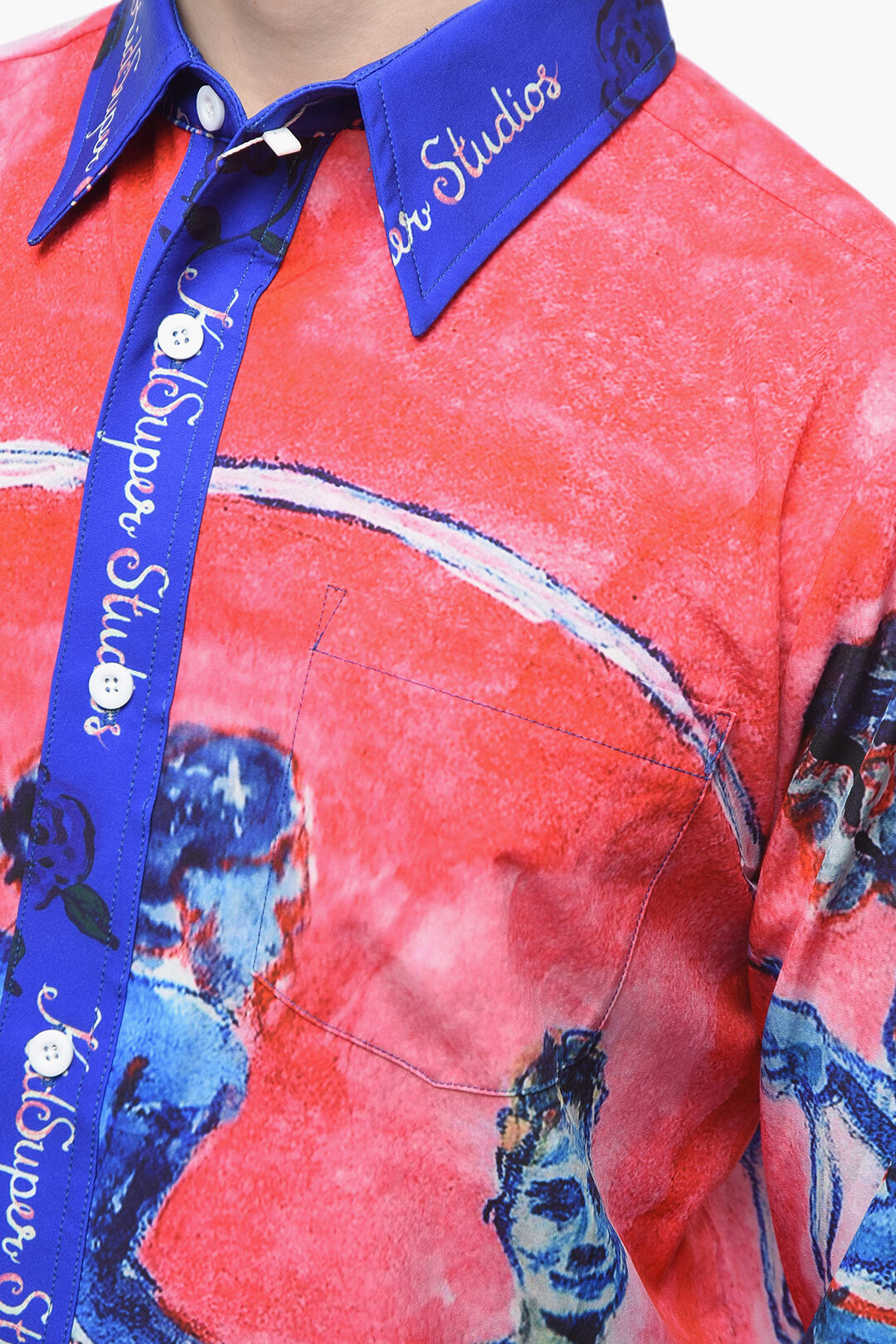 KidSuper All Over Printed Shirt with Logo men - Glamood Outlet