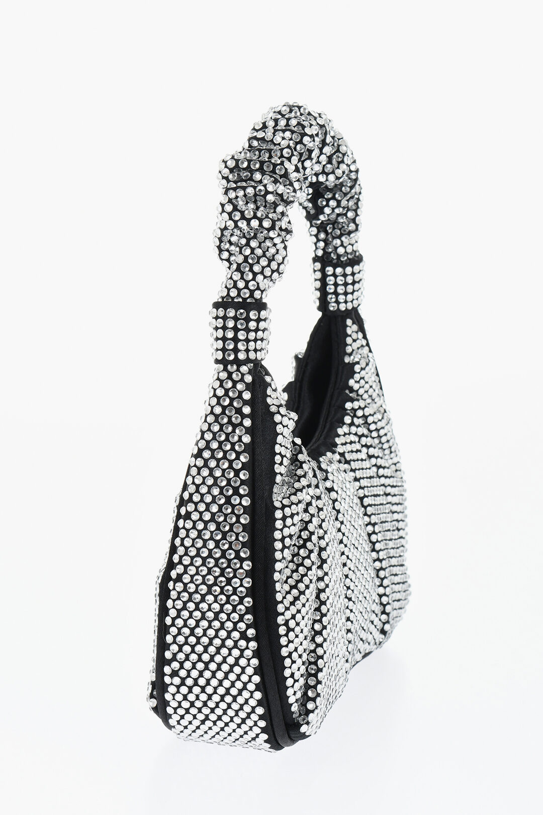 Jw Pei All-Over Strass Satin GABBI Mini Hobo Bag women - Glamood Outlet