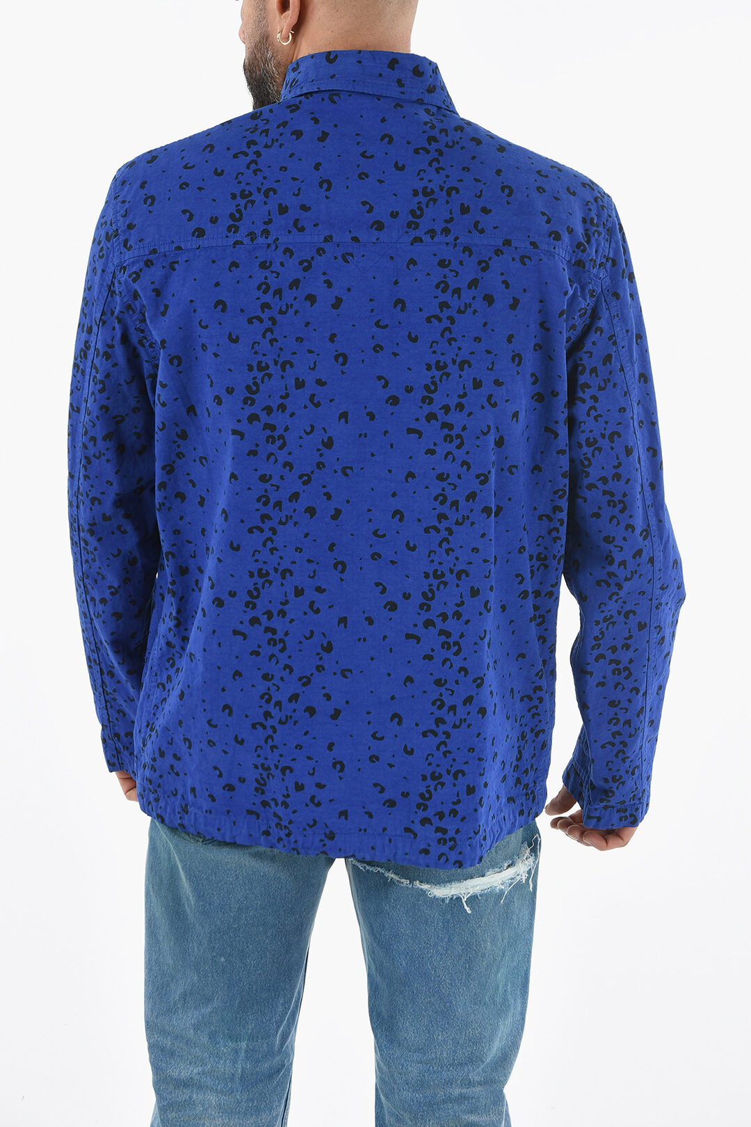 Kenzo Animal Patterned Utility Overshirt men - Glamood Outlet