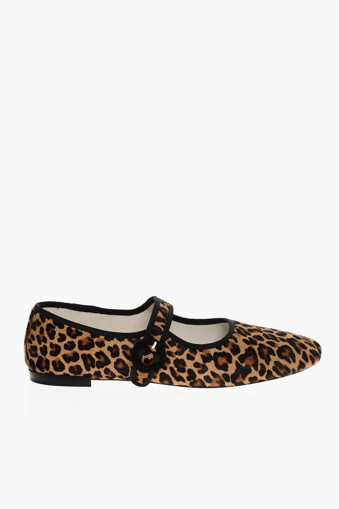 Repetto Animal-Print Calf Hair Mary Jane Ballet Flats GEORGIA women ...