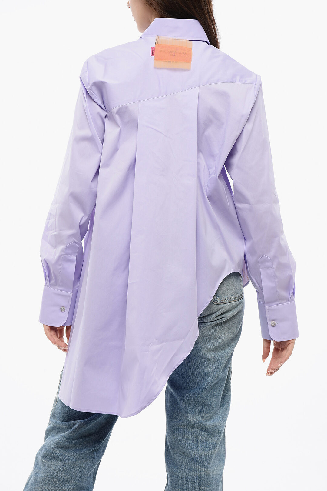 Viktor & Rolf Asymmetric Blouse FLOATING AWAY with Sheer Detail women ...