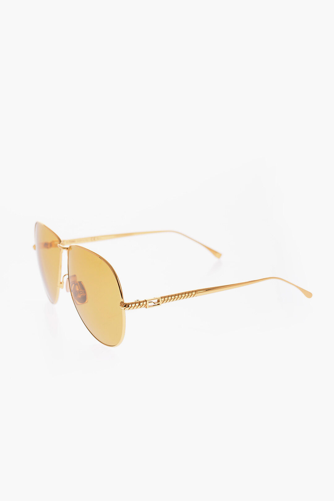 Fendi Aviator Sunglasses with Golden Frame women - Glamood Outlet
