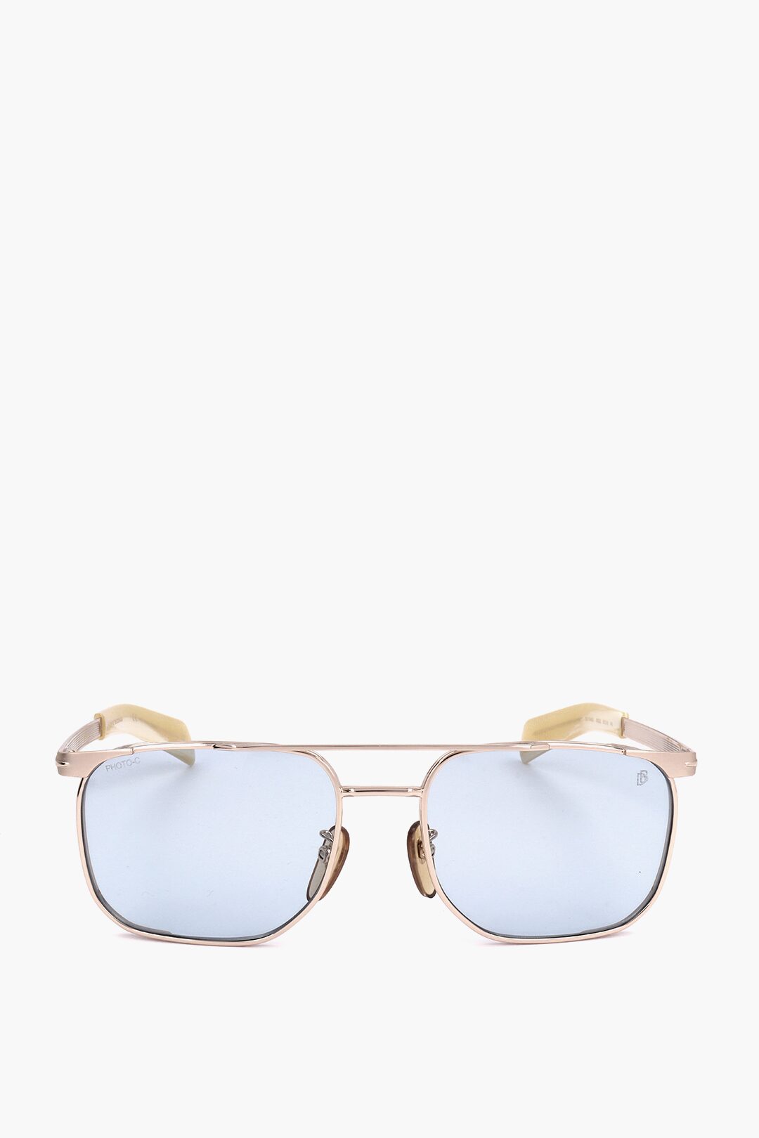 David Beckham Aviator Sunglasses with Metal Frame men - Glamood Outlet