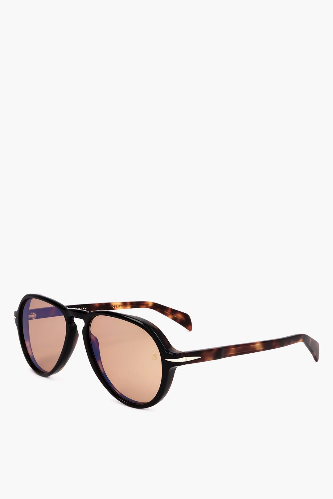 David Beckham Aviator Sunglasses with Tortoiseshell Frame men - Glamood ...