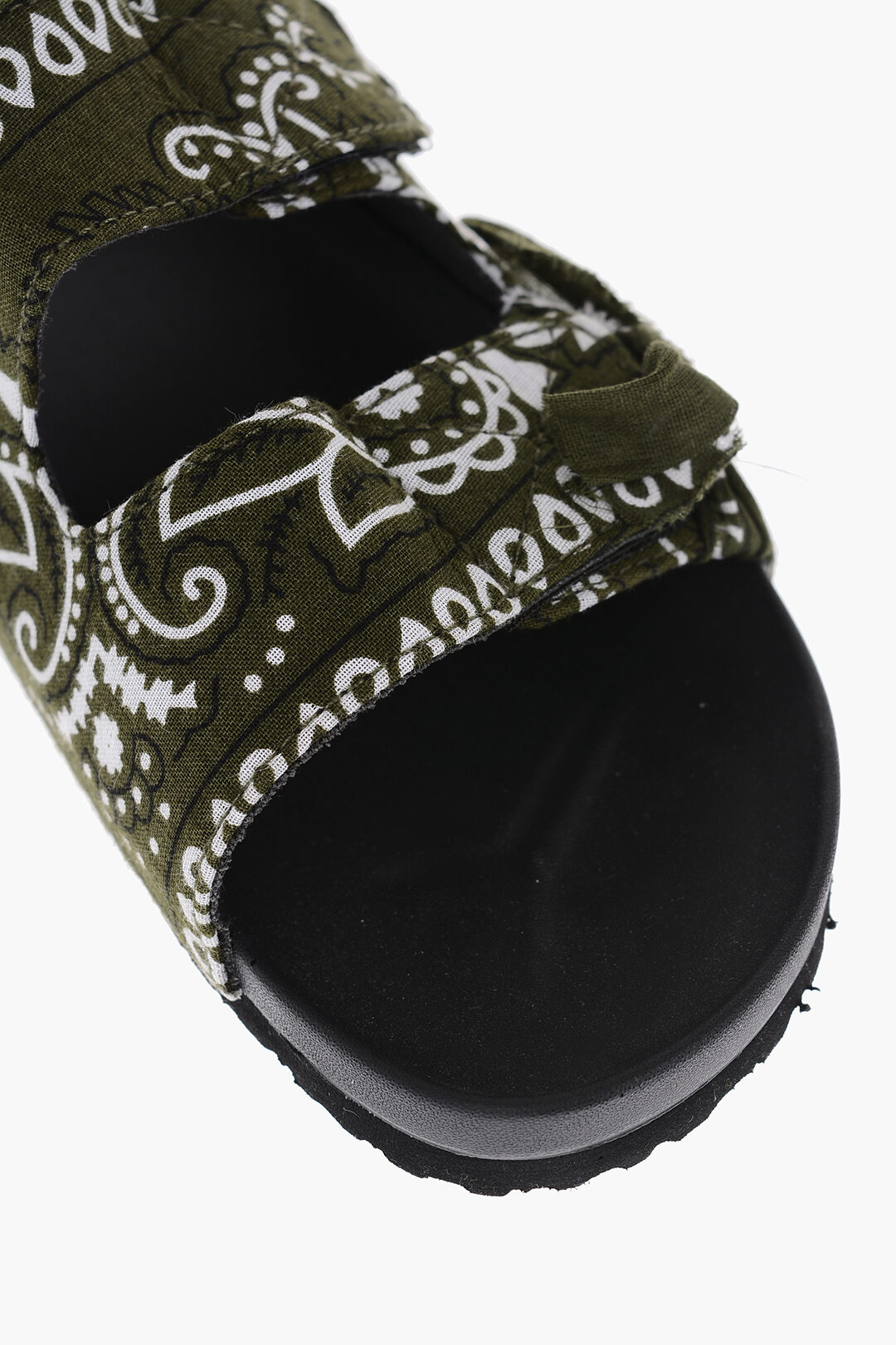 Arizona Love Bandana Motif APACHE Sandals with Touch Strap Closure ...