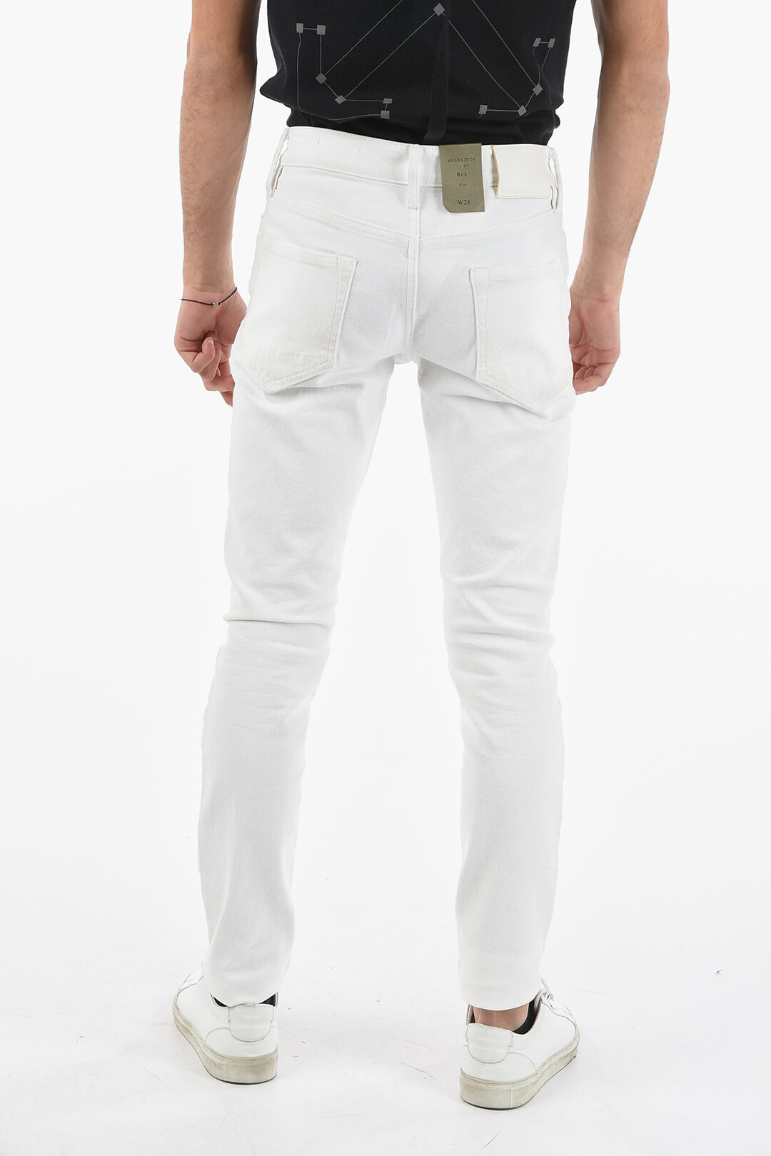 AllSaints Belt Loop REX Slim Fit Denims 16cm men - Glamood Outlet