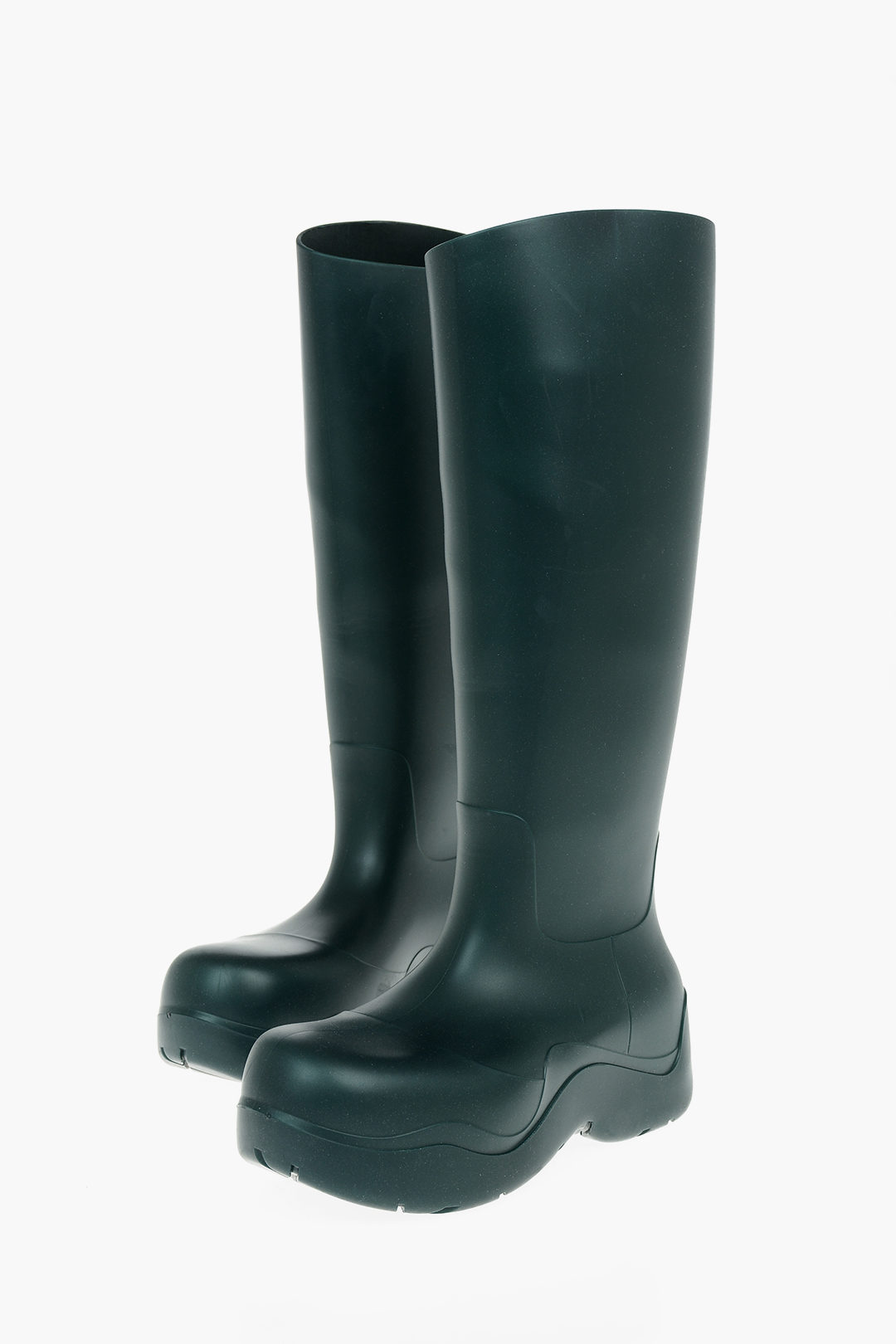 Bottega Veneta Biodegradable Rubber PUDDLE Knee-high Boots women ...