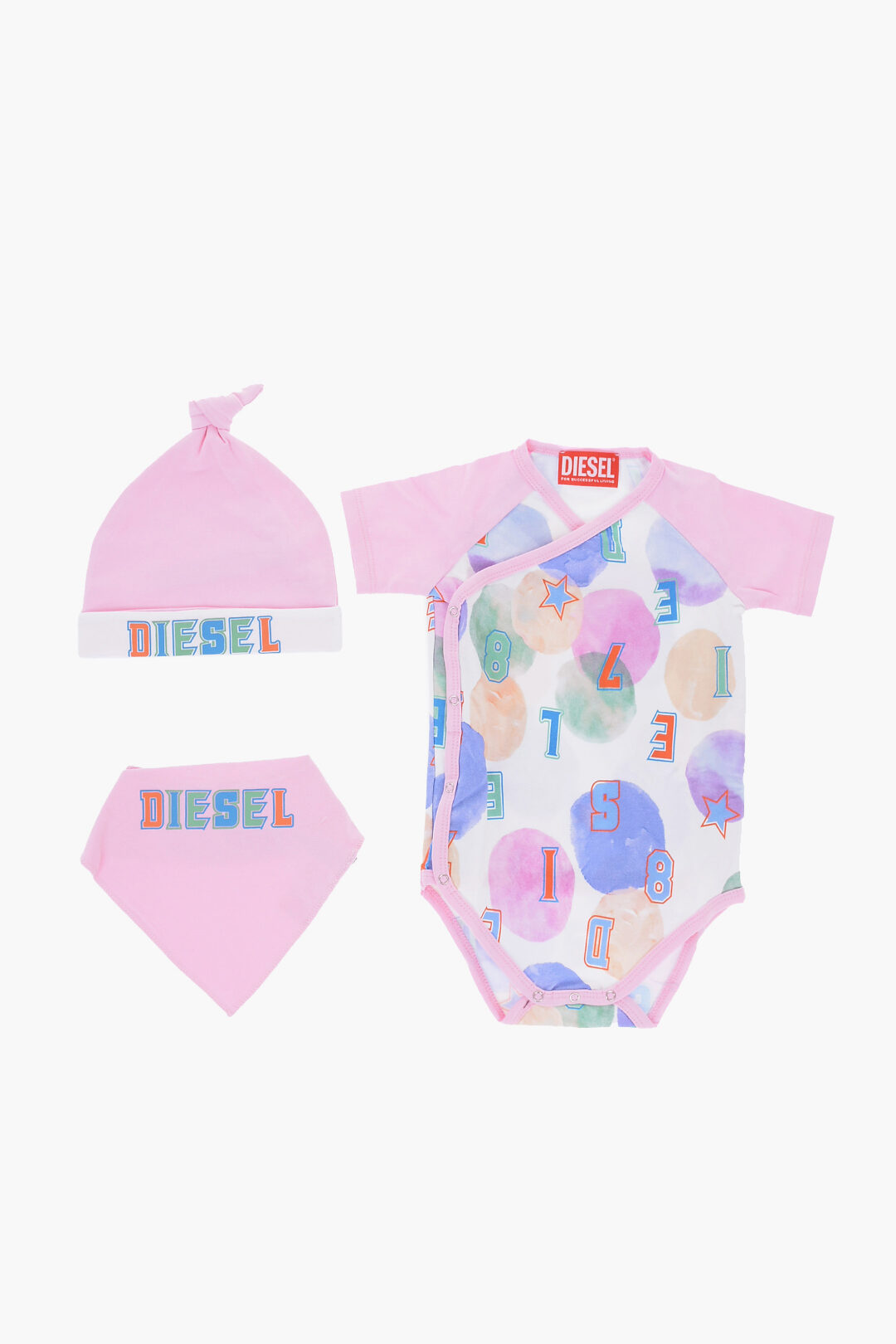 Diesel Kids Body Beanie and Gag Set USTINBOX in Tie Dye Pattern girls ...