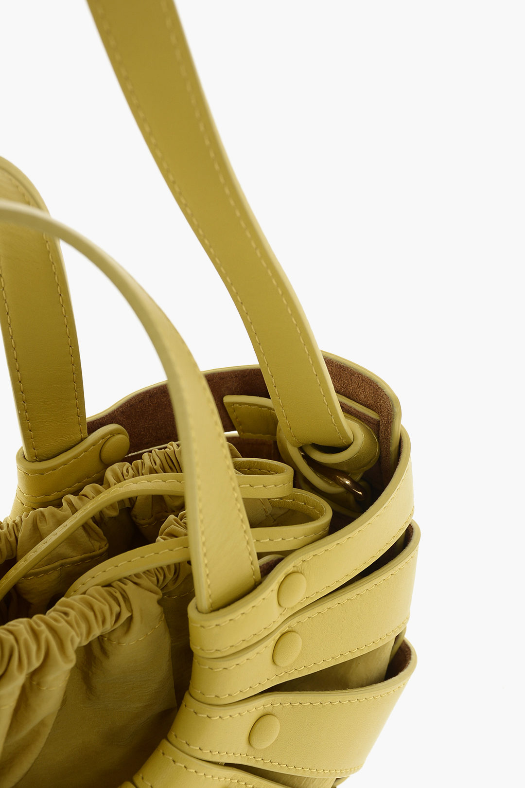 Bottega Veneta Borsa a Mano THE SHELL in Pelle Cut Out donna - Glamood ...