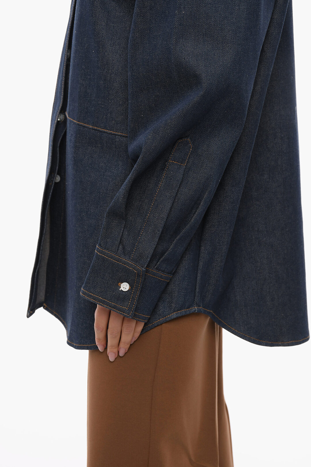 Amiri Box Fit Denim Jacket With front Pockets women - Glamood Outlet