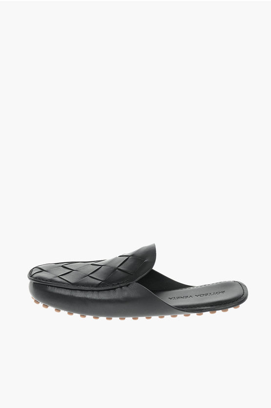 Bottega Veneta Braided Leather DOUGLAS Open-back Loafers men - Glamood ...