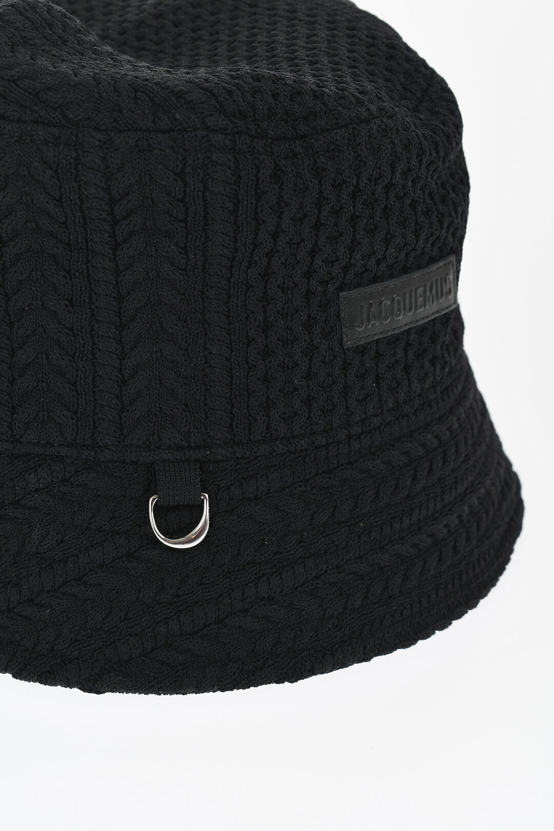 Jacquemus Braided Motif Knitted LE BOB BELO Bucket Hat unisex men women ...