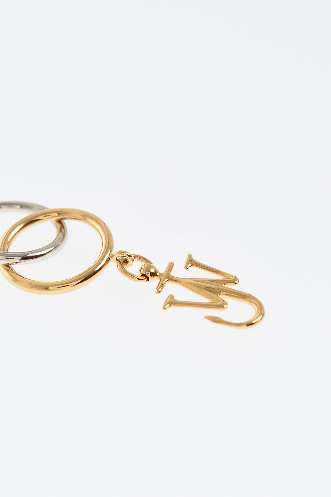 J.W.Anderson Brass ANCHOR Interlocking Ring unisex men women - Glamood ...