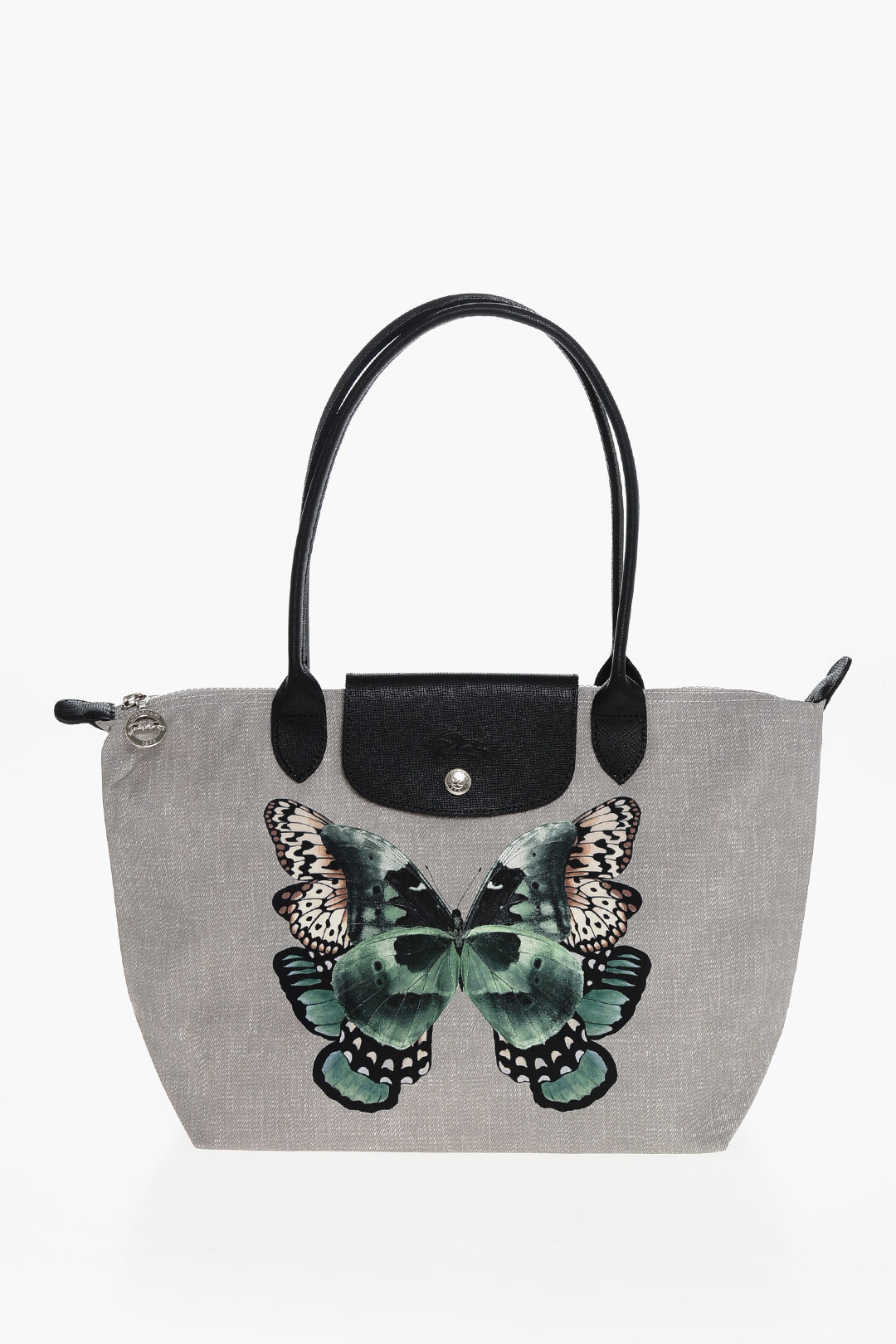 Longchamp Brushed Fabric Tote Bag With Print women - Glamood Outlet