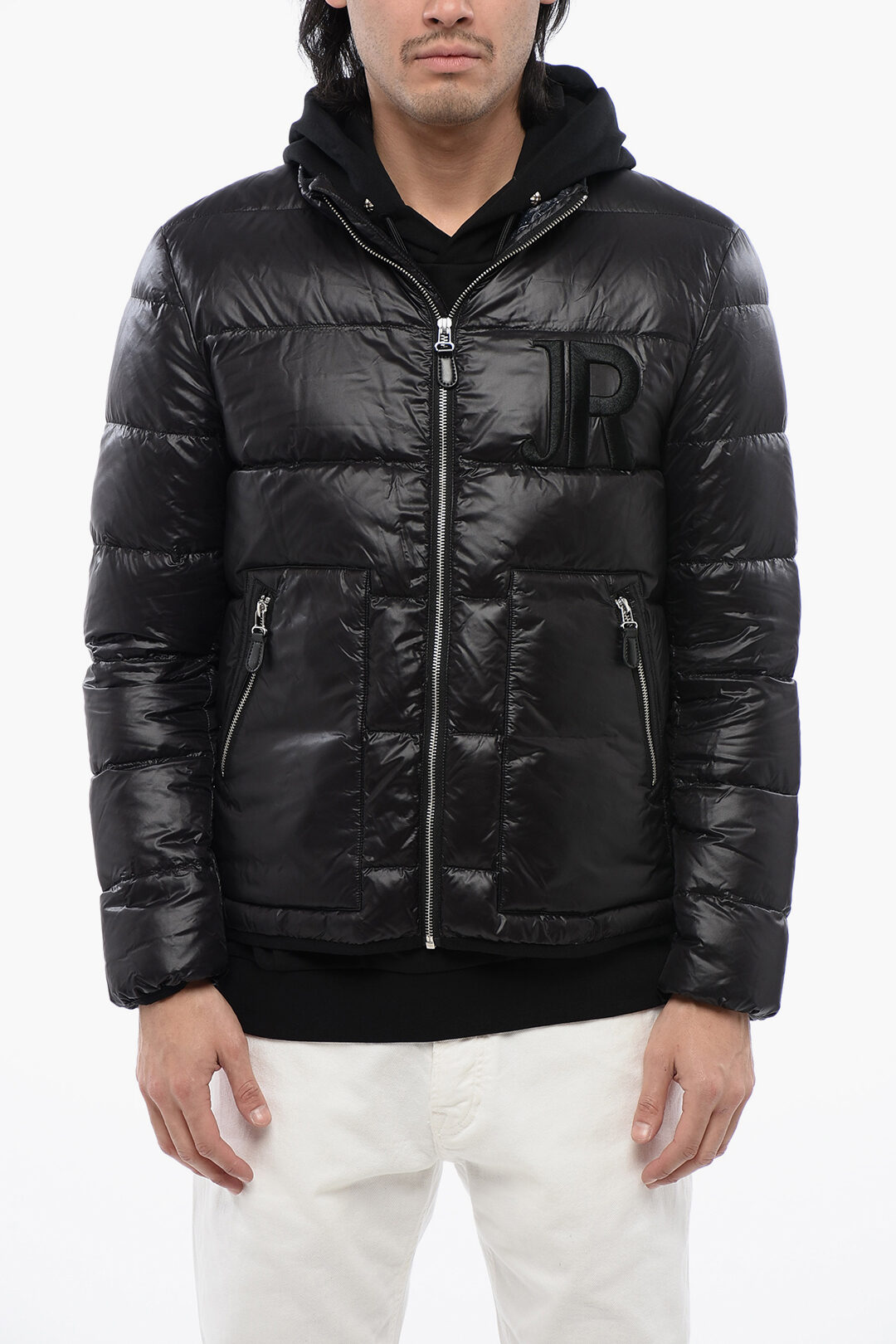 John Richmond BULET Down Jacket With Embroidered Logo men - Glamood Outlet