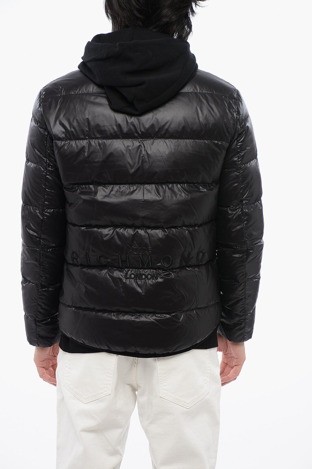 John Richmond BULET Down Jacket With Embroidered Logo men - Glamood Outlet