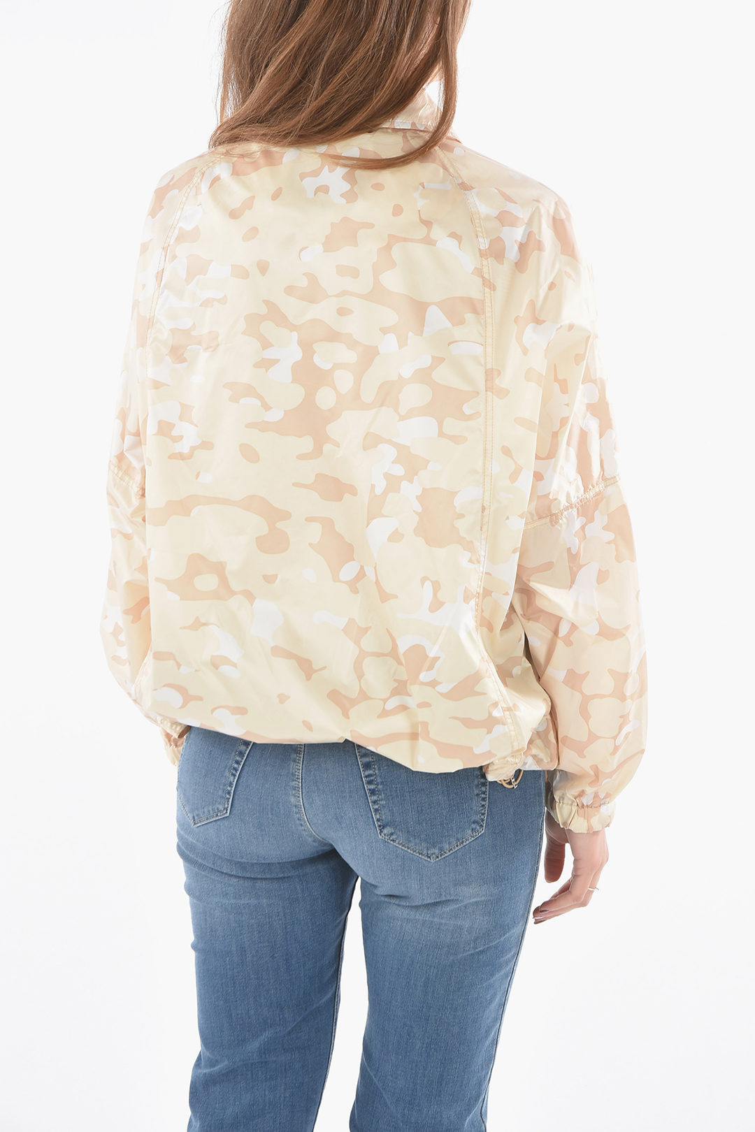 Woolrich Camouflage TIMBER Lightweight Jacket With Breast Pocket women ...