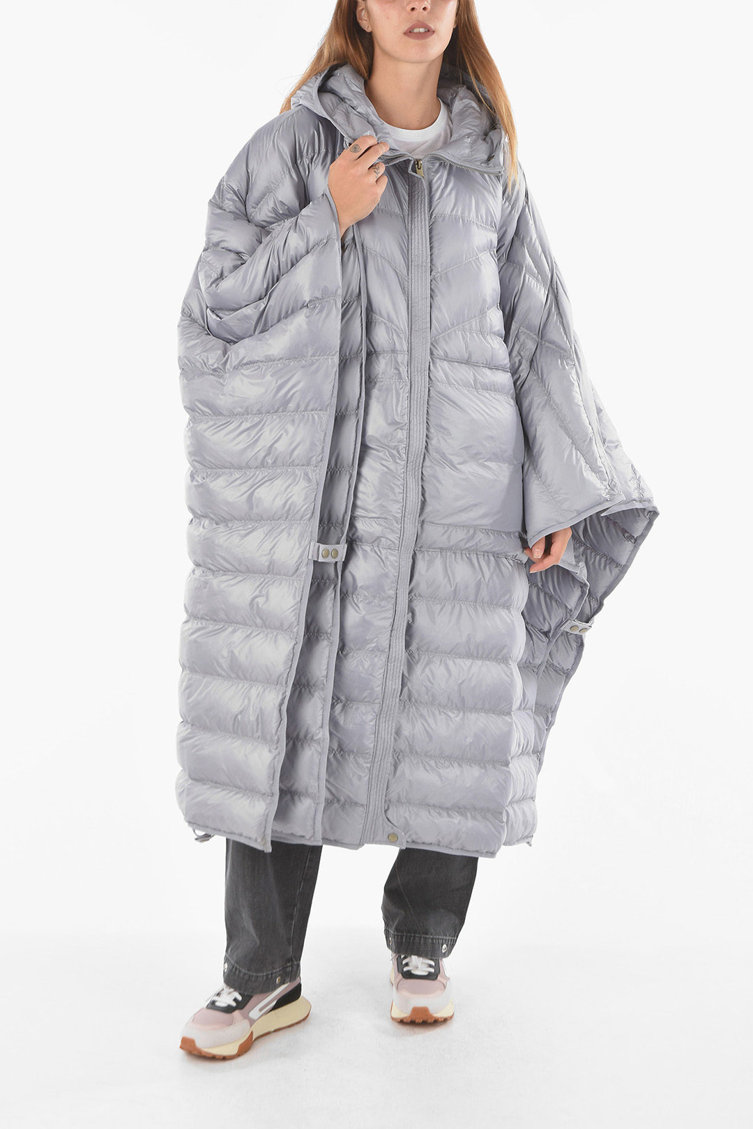 Diesel Cappa Imbottita W-MYLENE con Cappuccio e Zip Frontale donna ...