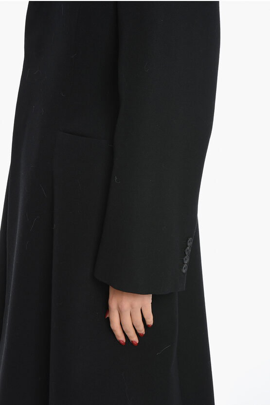 Balenciaga Cappotto Doppiopetto In Lana A Clessidra donna - Glamood Outlet