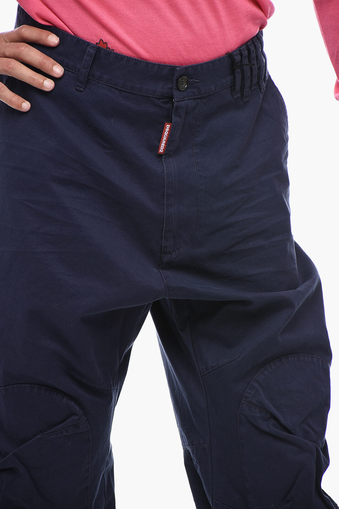 Dsquared2 Cargo Pants with Patch and Zipped Hem men - Glamood Outlet