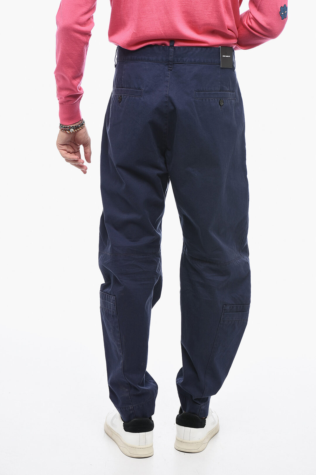 Dsquared2 Cargo Pants with Patch and Zipped Hem men - Glamood Outlet