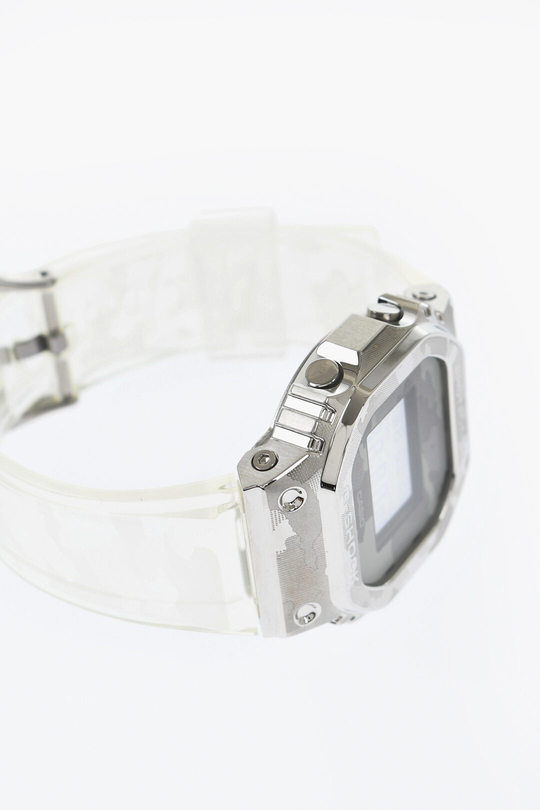 G-Shock CASIO Multifunction Digital Watch With Transparent Strap ...