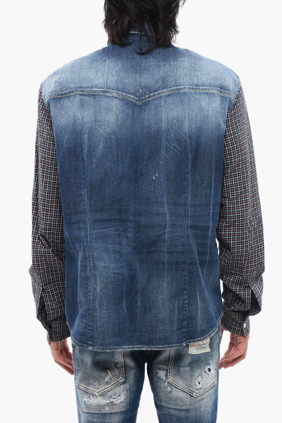 Dsquared2 CATEN BROTHERS Flannel Shirt men - Glamood Outlet