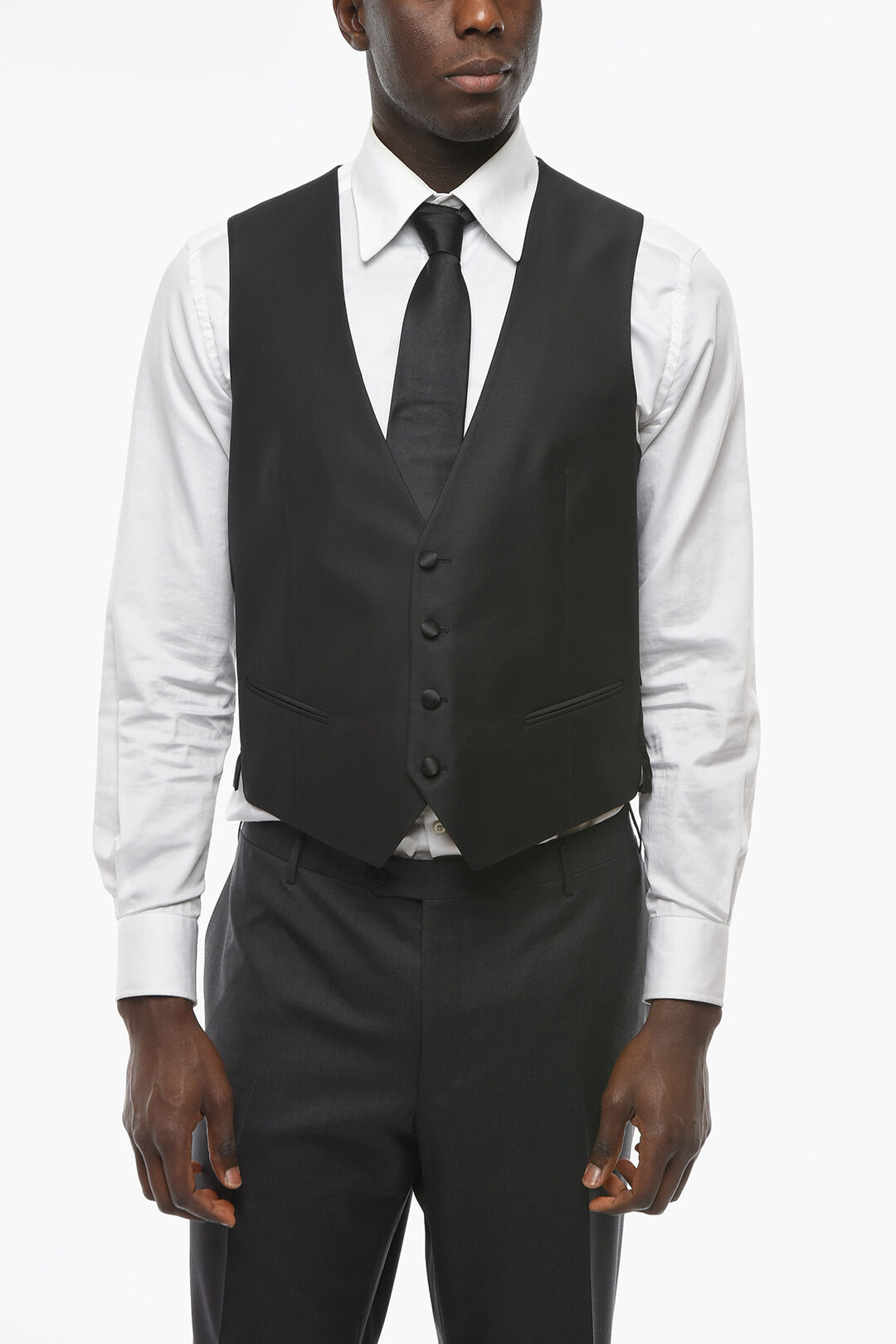 Corneliani CC COLLECTION Blazer and Vest CEREMONY REST with Flap Pocket ...