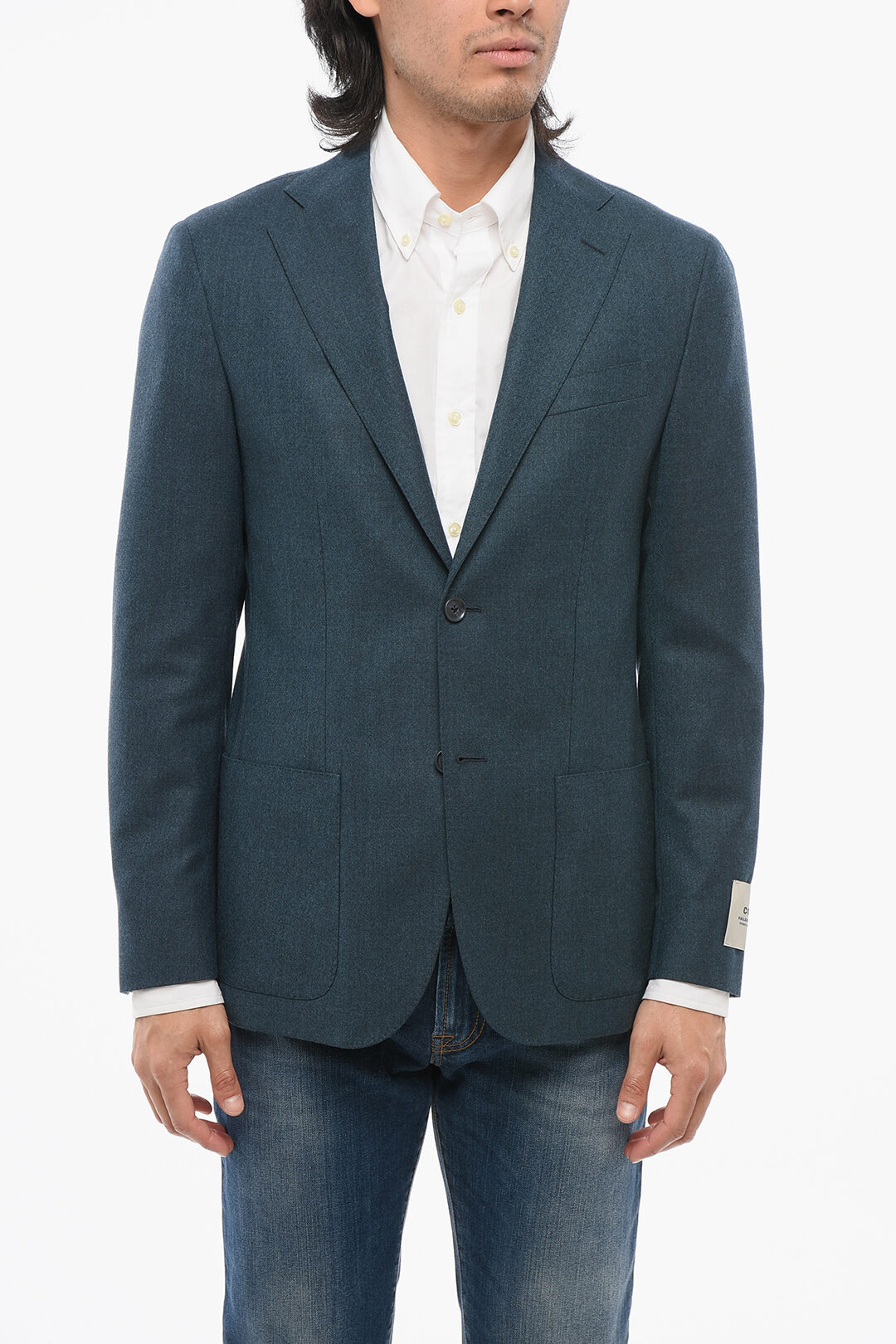 Corneliani CC COLLECTION Cool Wool Suit with Patch Pocket men - Glamood ...